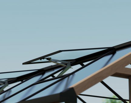 Natura Cedar Frame Polycarbonate Greenhouse Kit | CANOPIA by PALRAM – Grizzly Shelter Ltd.