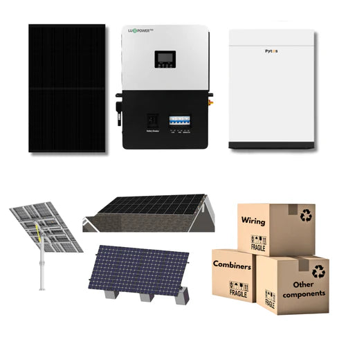 Solar Panel 400W Off-Grid Solar Kit With Battery – Grizzly Shelter Ltd.