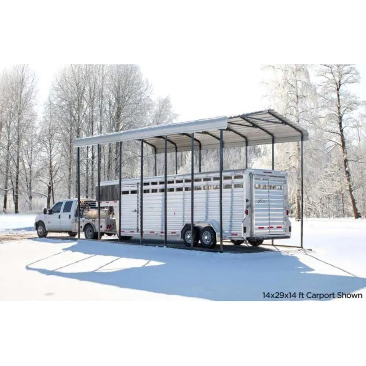 Steel RV Motorhome or Camper Carport Shelter Kit – Grizzly Shelter Ltd.