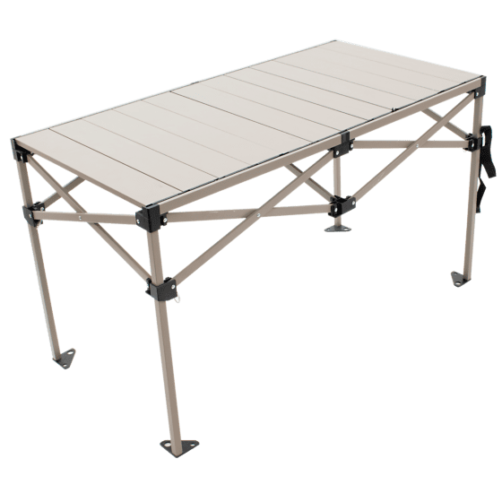Folding Aluminum Camping Table – Grizzly Shelter Ltd.